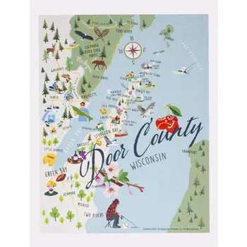 Door County Decal – Galleyware